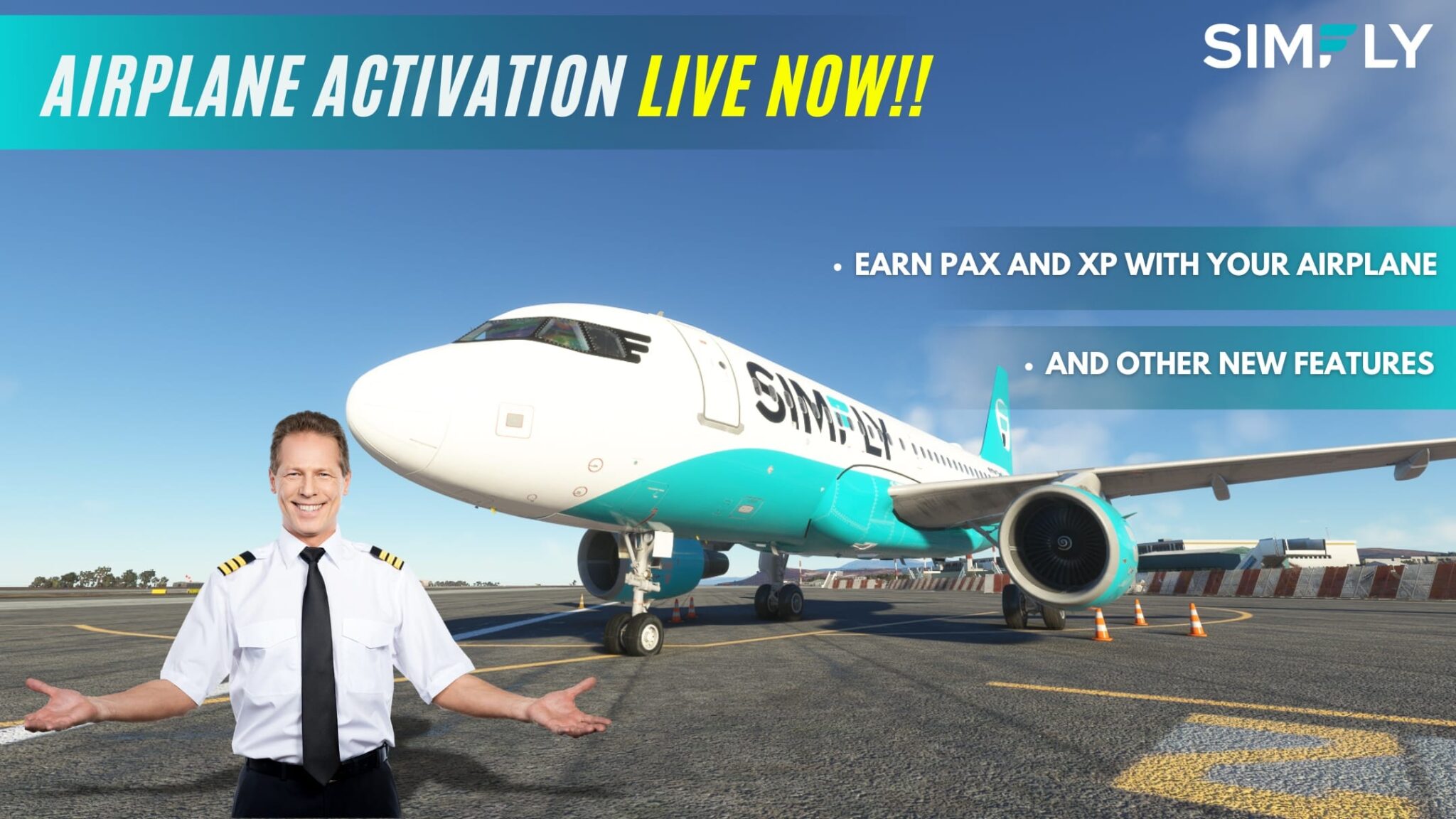 Now Live: Airplane Activation! – SimFly